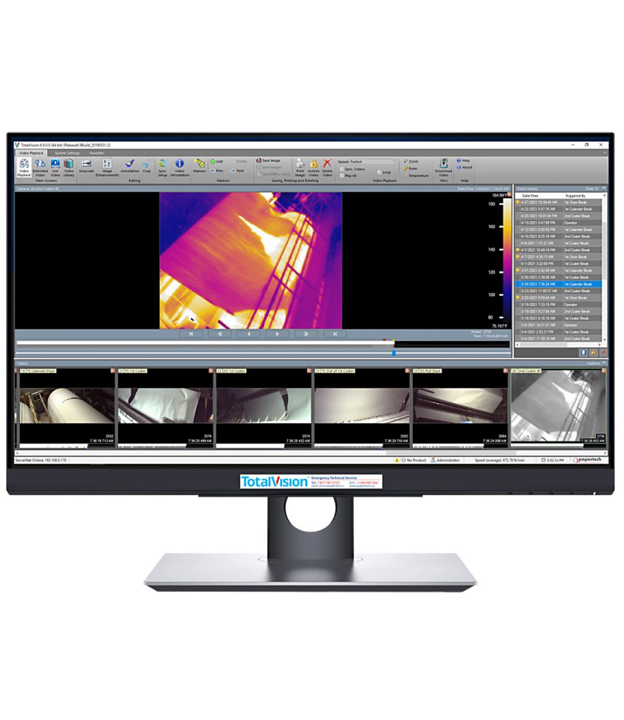 WEB BREAK MONITORING SYSTEM - Weston Myer